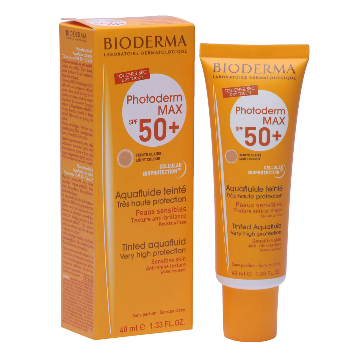 Buy Bioderma Photoderm Max Tinted Aquafluid Sunscreen 40 ml With SPF 50 ...
