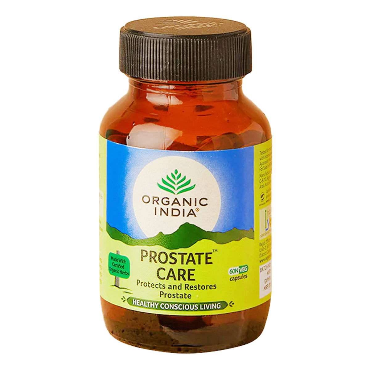 Buy Organic India Prostate Care, 60 Capsules | 19 Minutes Delivery ...