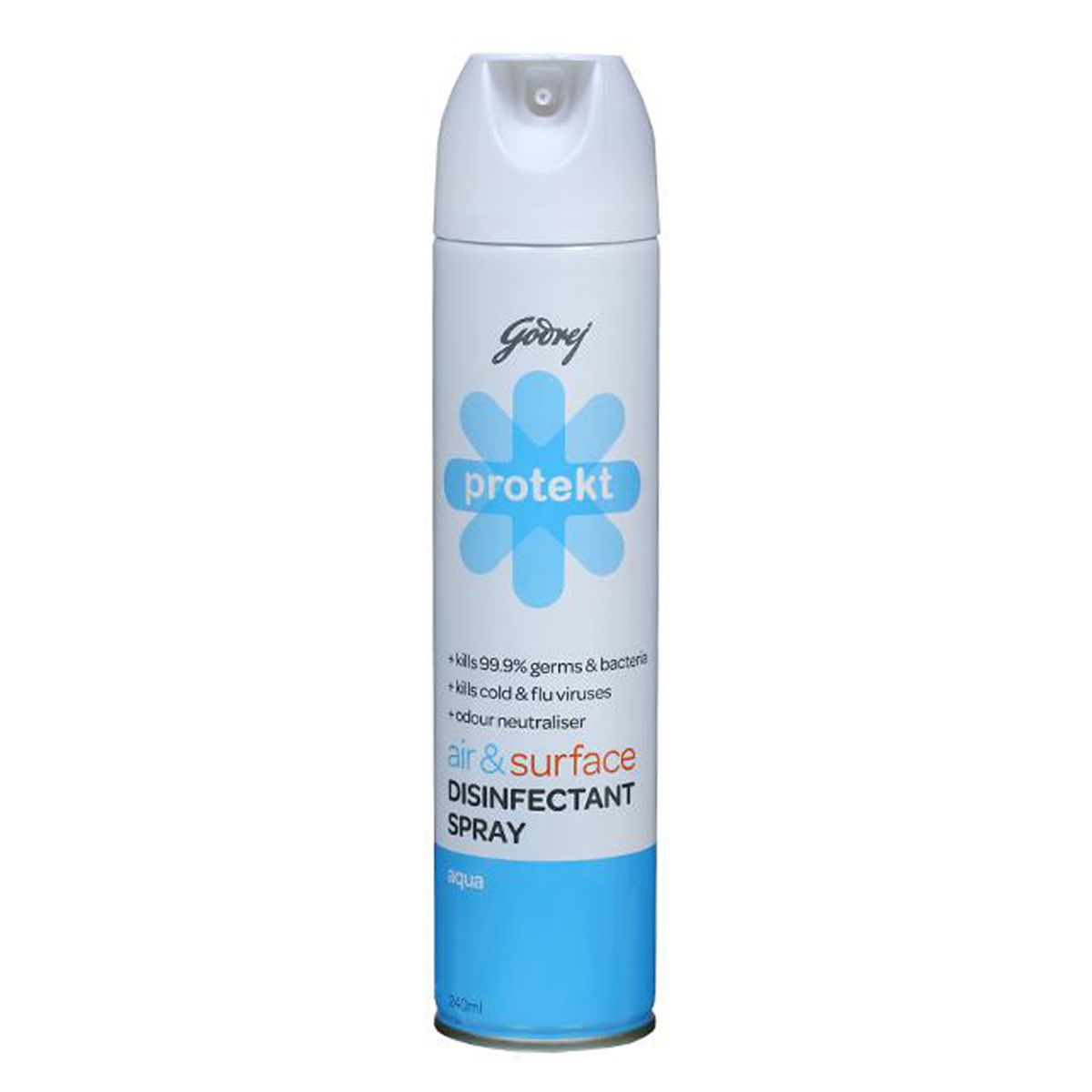 Buy Protekt Aqua Air & Surface Disinfectant Spray, 240 ml | 19 Minutes ...