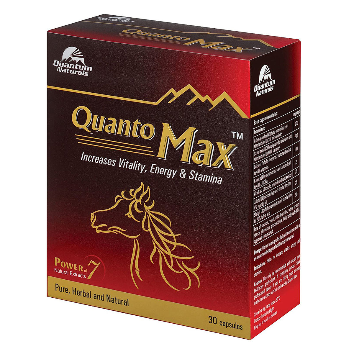 Buy Quanto Max Capsules 30S - Apollo Pharmacy.