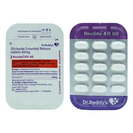 Reclide-XR 60 Tablet 15's | Uses, Side Effects, Price | Apollo Pharmacy