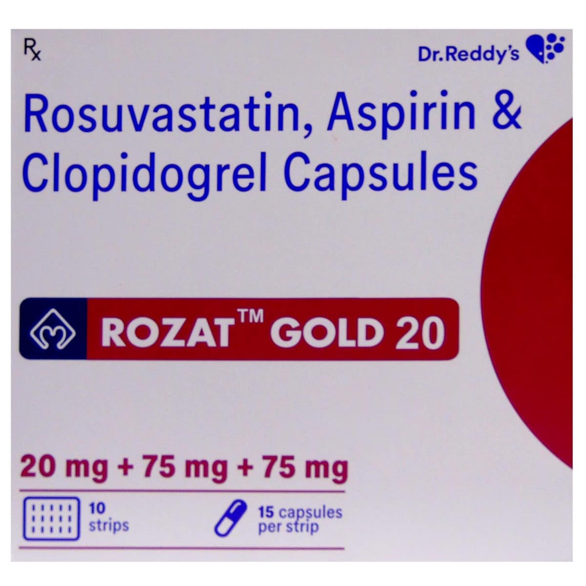 Rozat Gold 20 Capsule | Uses, Side Effects, Price | Apollo Pharmacy