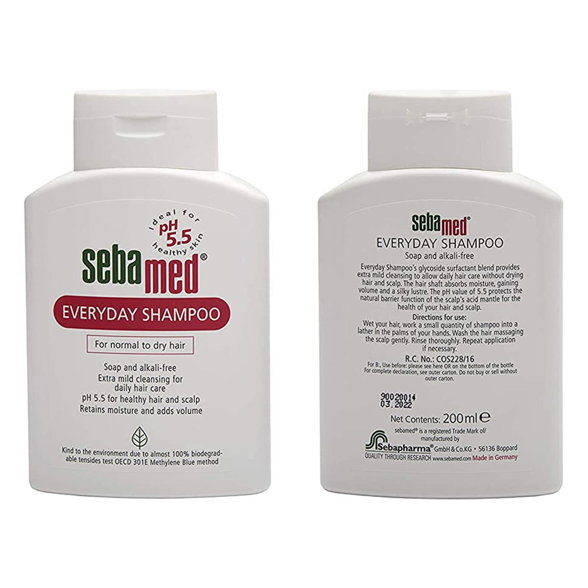 Buy Sebamed Everyday Shampoo, 200 ml | 19 Minutes Delivery | Apollo ...