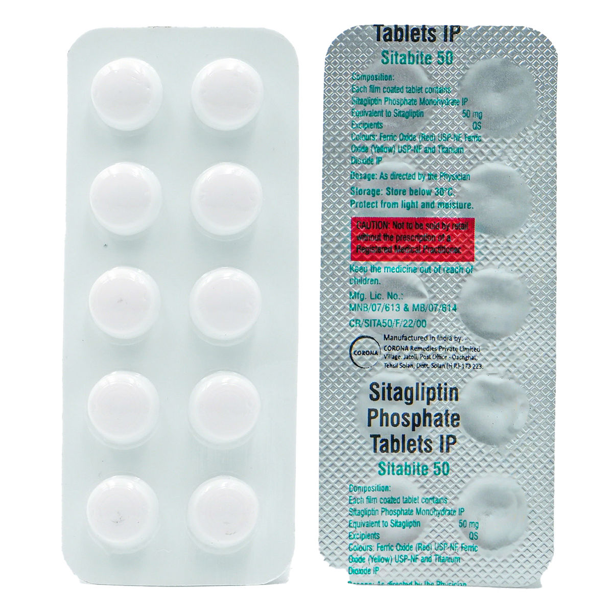Sitabite 50 Tablet 10's | Uses, Side Effects, Price | Apollo Pharmacy