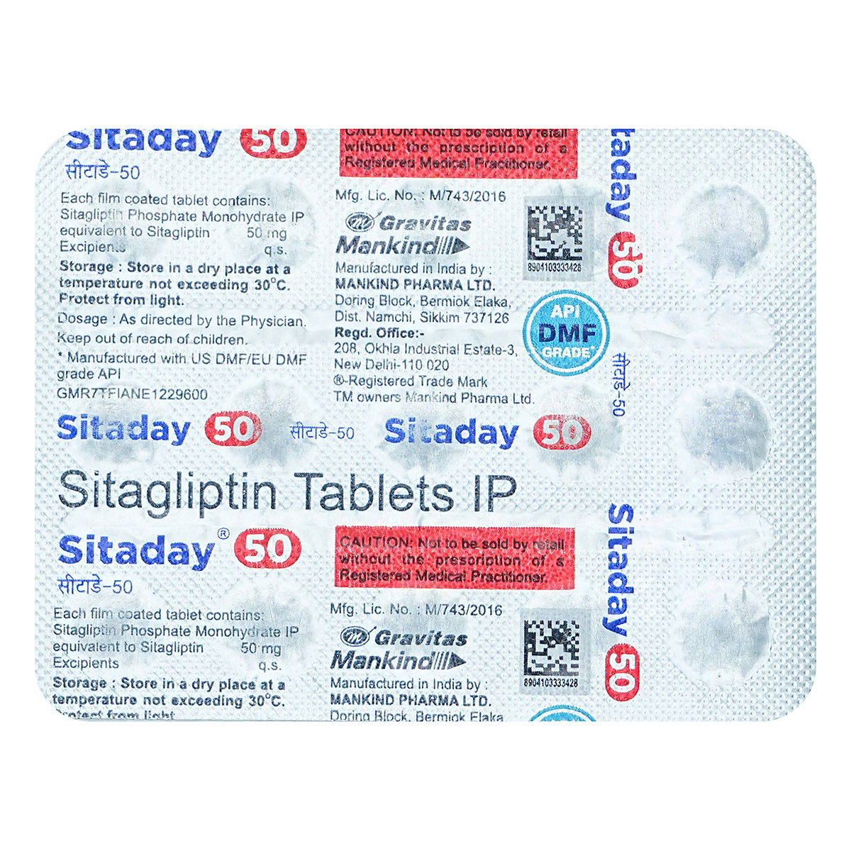 Sitaday 50 Tablet | Uses, Side Effects, Price | Apollo Pharmacy