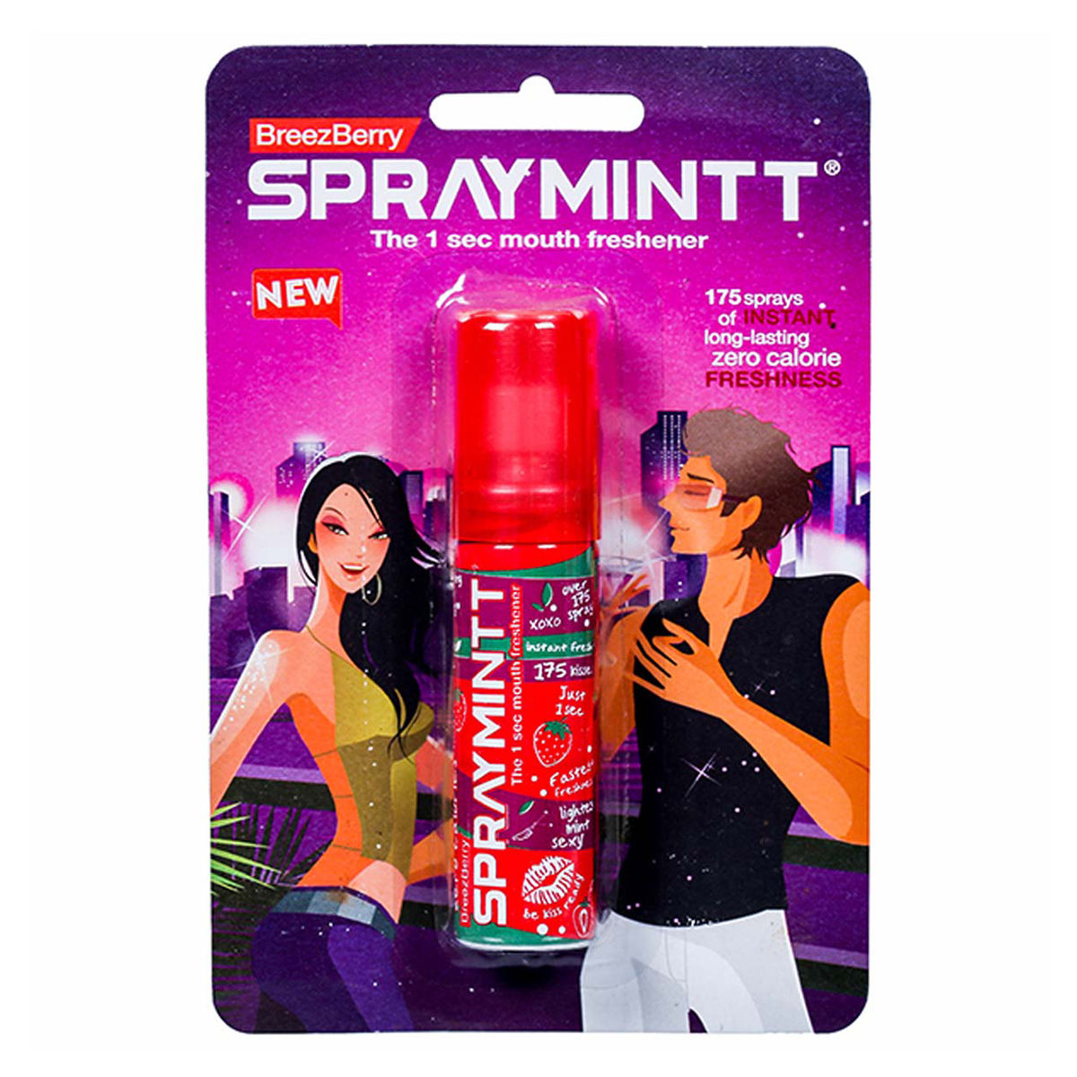 Buy Spraymintt Breezberry Mouth Freshener, 15 gm | 19 Minutes Delivery ...