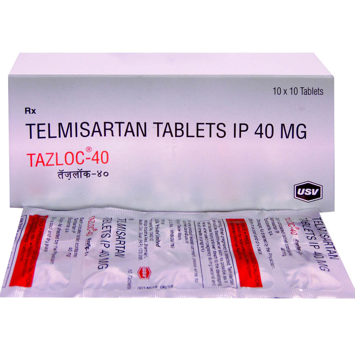Tazloc-40 Tablet | Uses, Side Effects, Price | Apollo Pharmacy