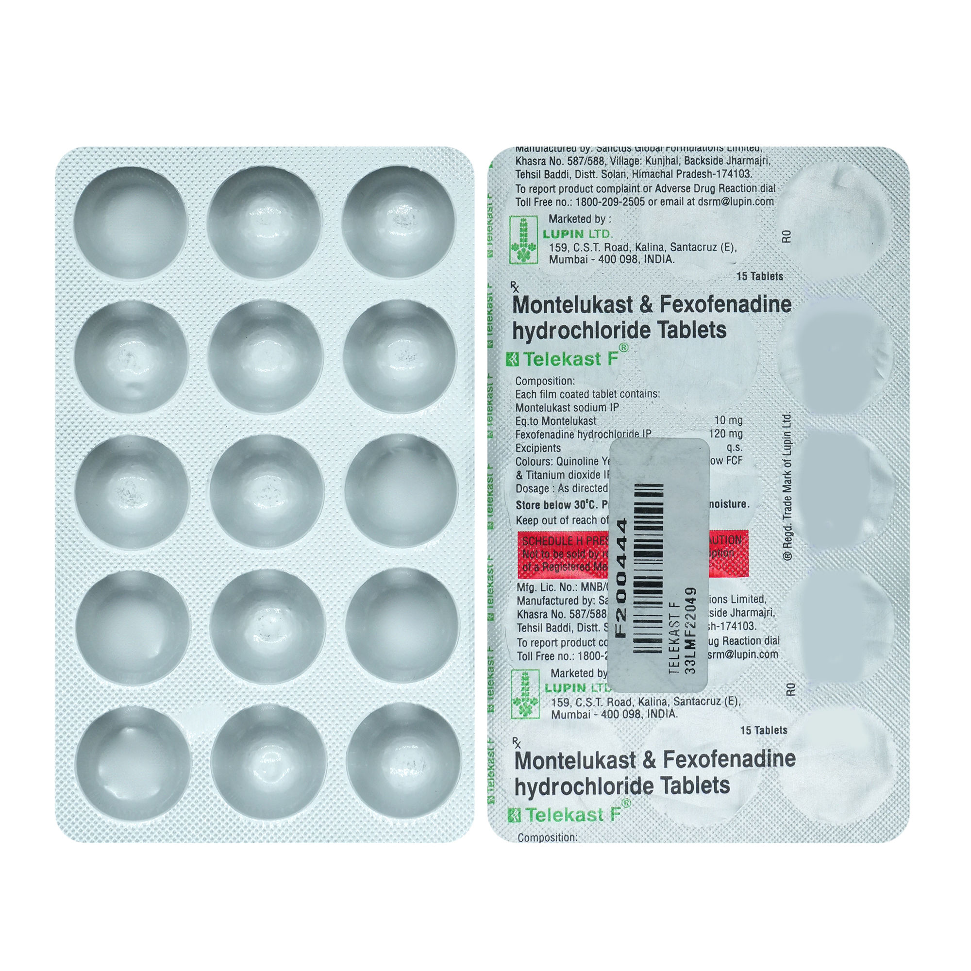 Telekast F Tablet | Uses, Side Effects, Price | Apollo Pharmacy