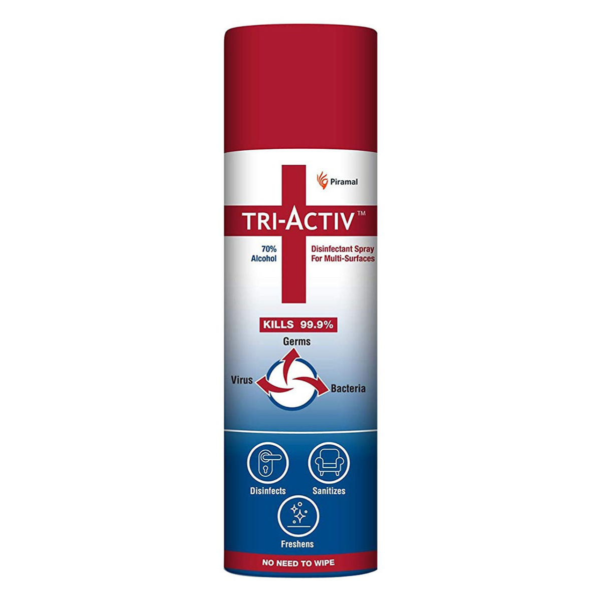 Buy Tri-Activ Multi-Surfaces Disinfectant Spray, 230 ml | 19 Minutes ...