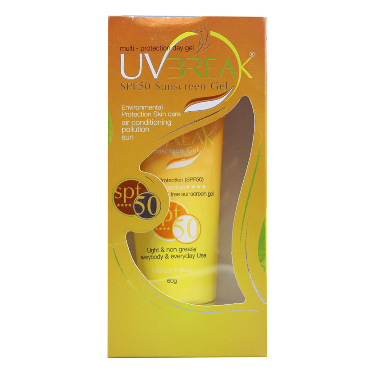 UV Break SPF 50 Sunscreen Gel | Uses, Side Effects, Price | Apollo Pharmacy