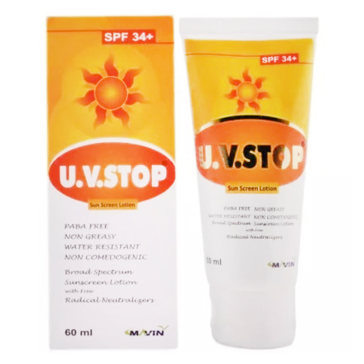 Buy U.V Stop Sunscreen Lotion, 60 ml | 19 Minutes Delivery | Apollo ...