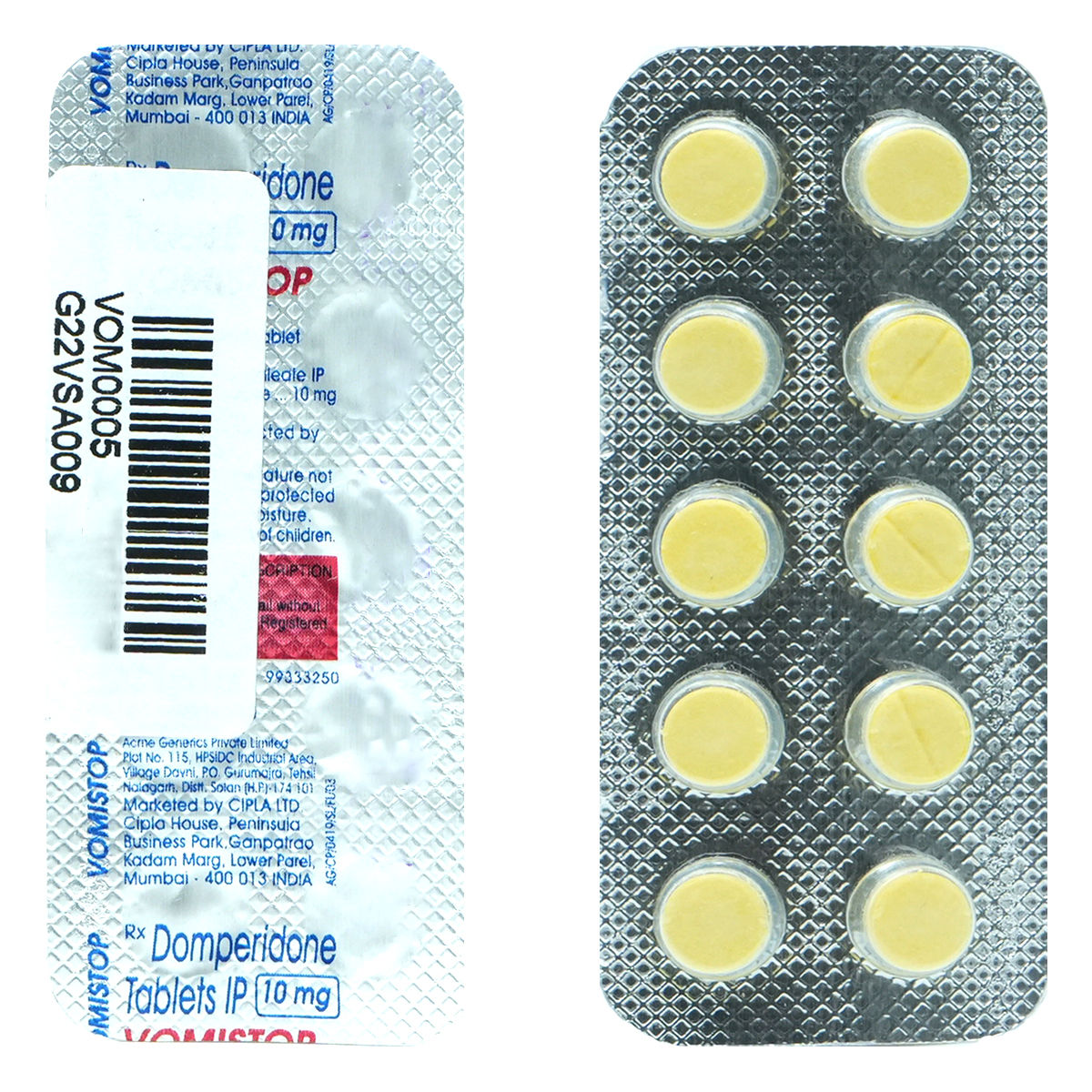 Vomistop Tablet | Uses, Side Effects, Price | Apollo Pharmacy