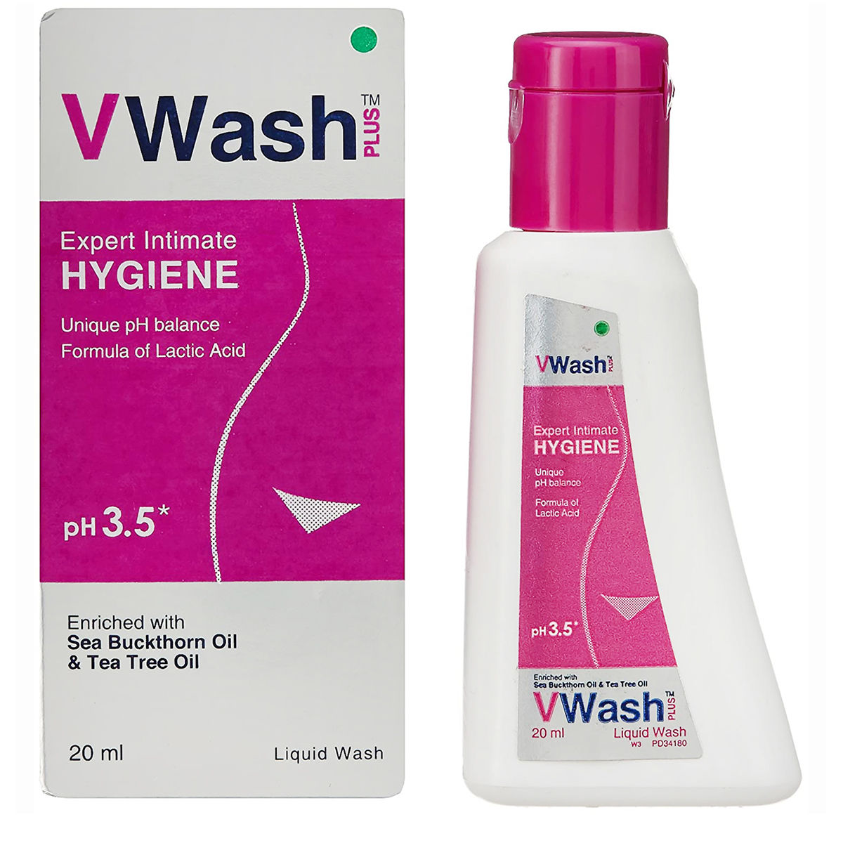 Buy V Wash Plus Liquid Wash 20ml - Apollo Pharmacy.