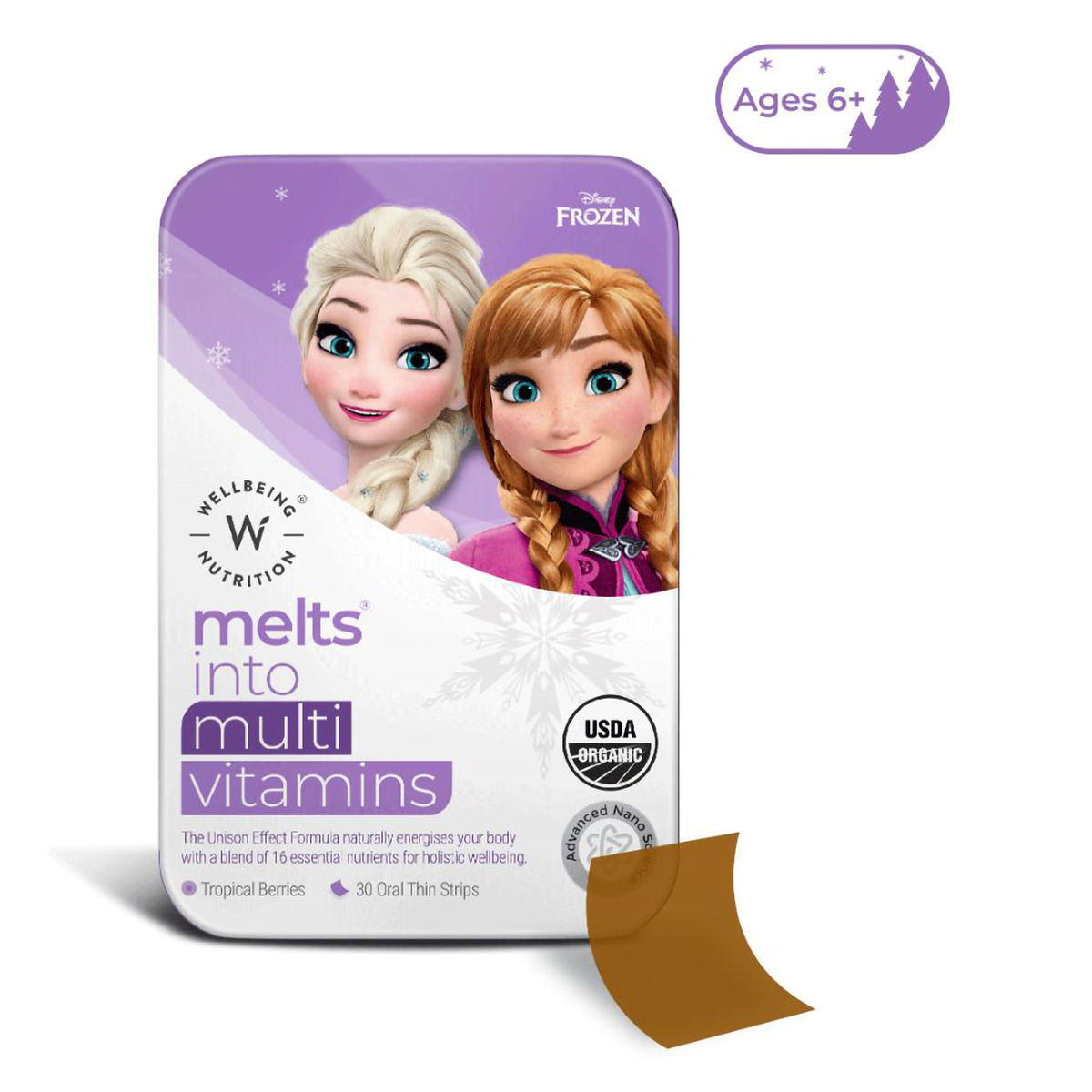 Buy Wellbeing Nutrition Melts Into Multivitamins Frozen Tropical Berry ...