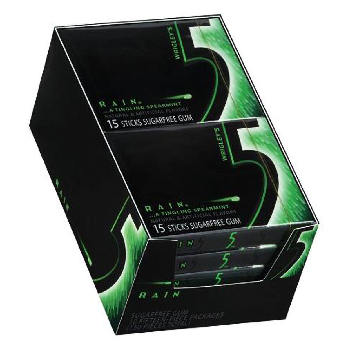 Buy Wrigleys 5 Rain Sugarfree Gum, 15 Count | 19 Minutes Delivery ...