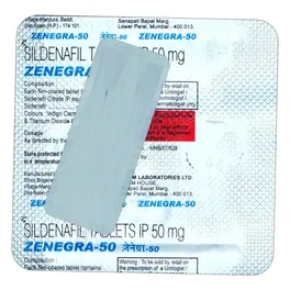 Zenegra-50 Tablet | Uses, Side Effects, Price | Apollo Pharmacy