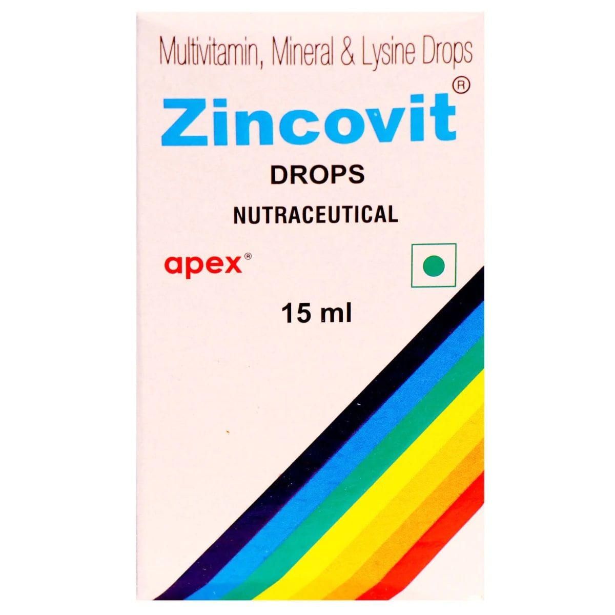 Buy ZINCOVIT ORAL DROPS 15ML - Apollo Pharmacy.