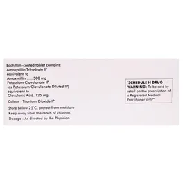 Bactoclav-625 Tablet | Uses, Side Effects, Price | Apollo Pharmacy