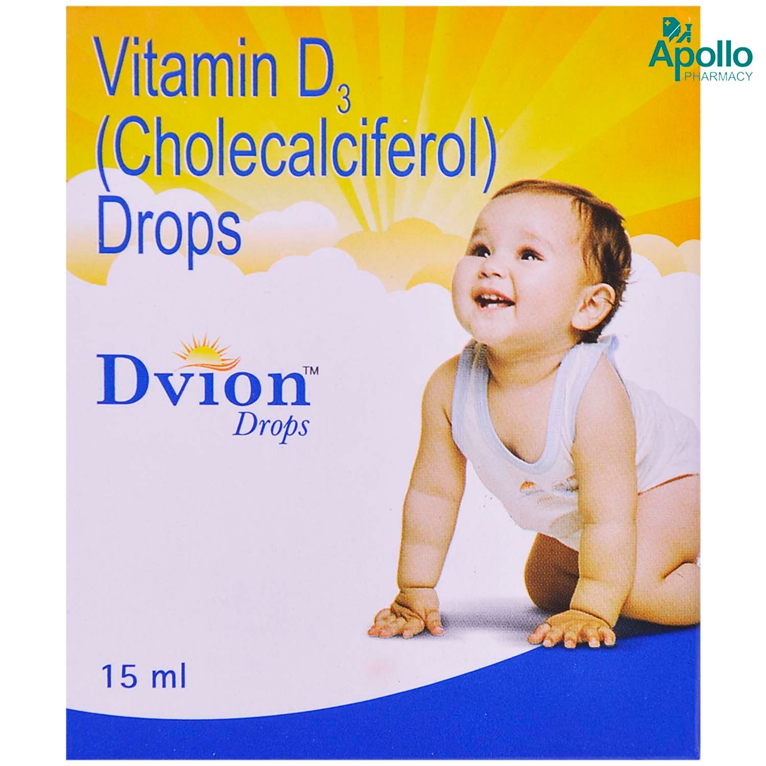 Buy DVION DROPS 15ML - Apollo Pharmacy.