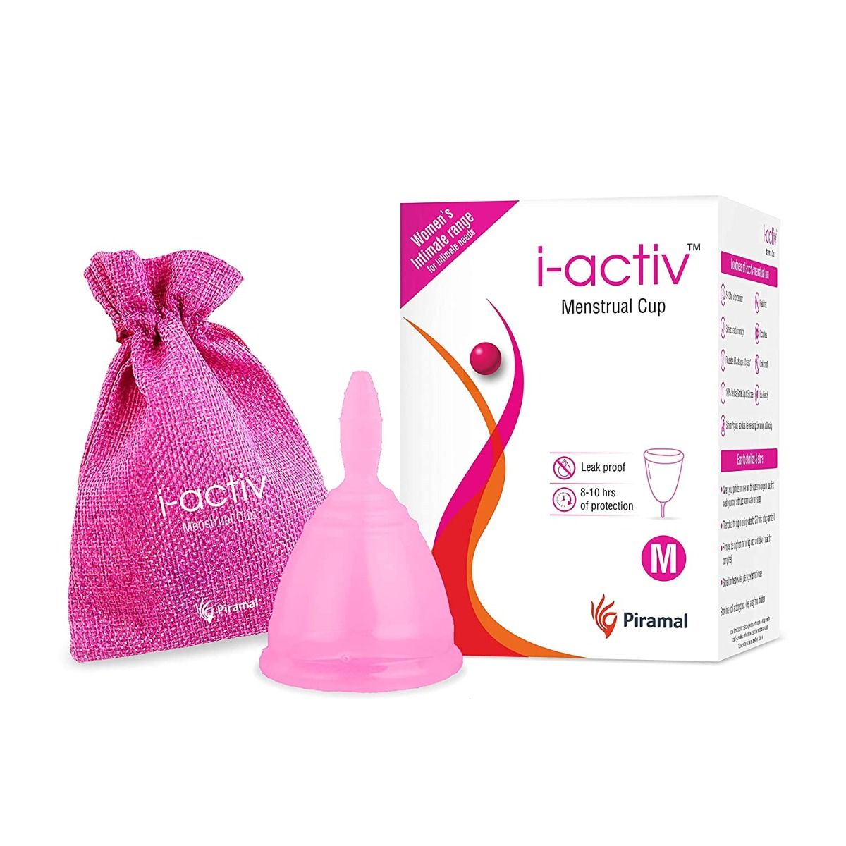 i-activ Menstrual Cup Large, 1 Count | Uses, Benefits, Price | Apollo ...