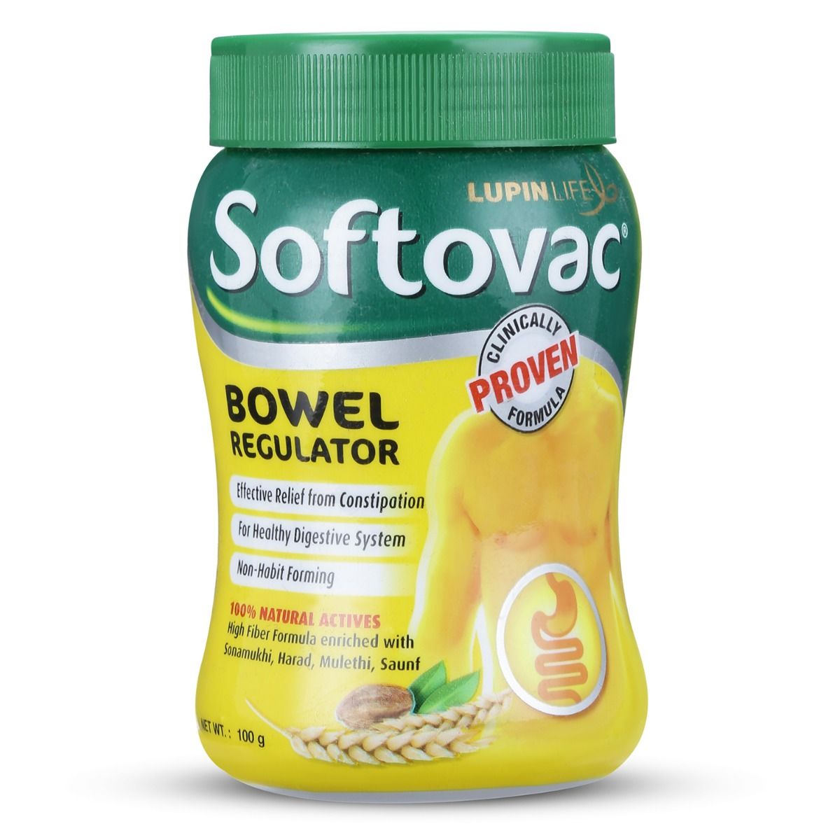 Softovac Bowel Regulator Powder, 100 gm | Uses, Benefits, Price ...