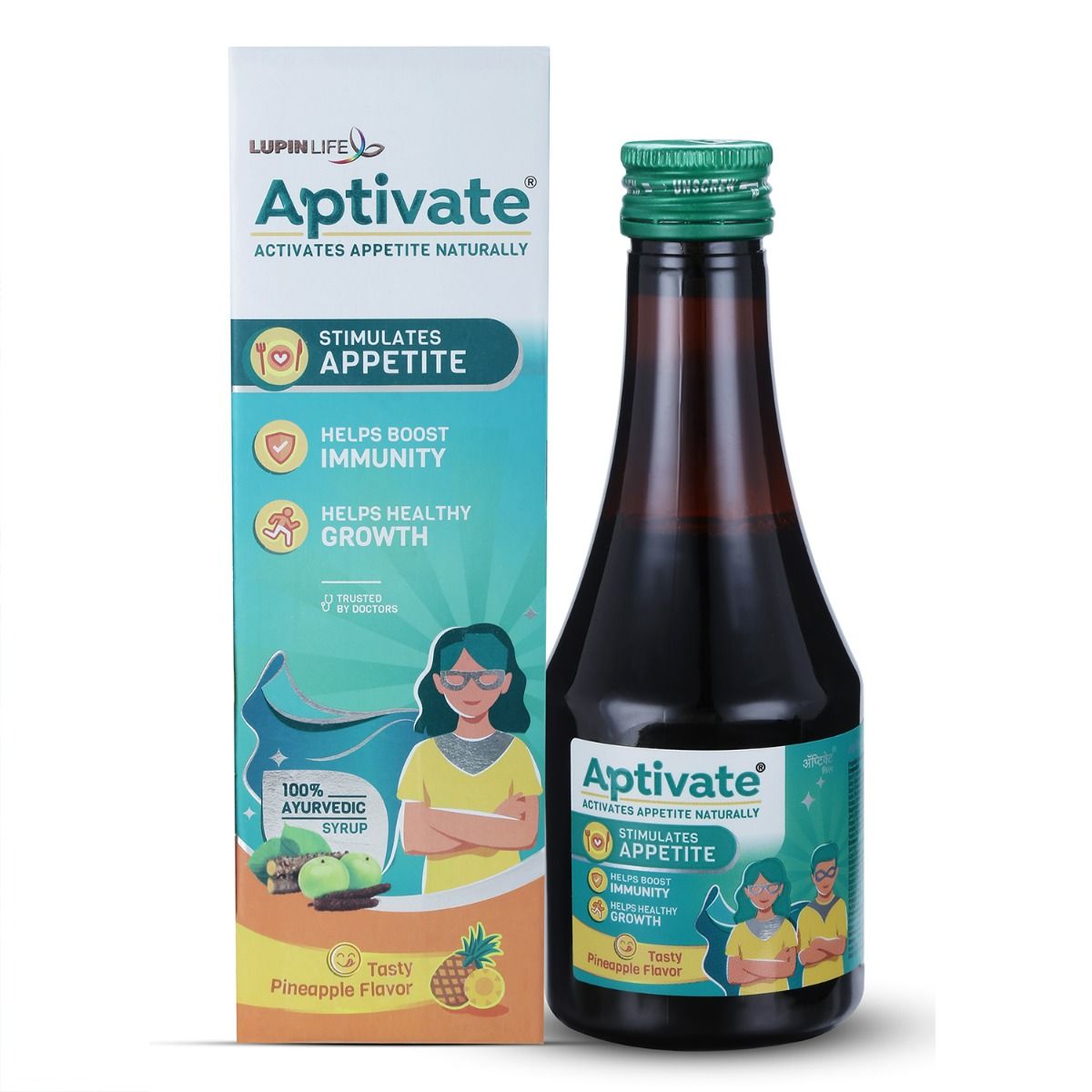 Buy Aptivate Syrup, 450 ml | 19 Minutes Delivery | Apollo Pharmacy