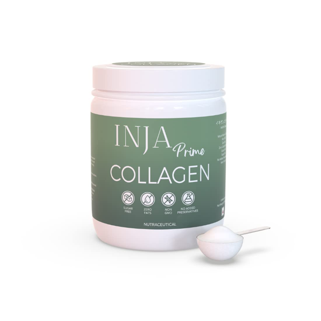 INJA Prime Collagen unflavoured Powder, 125 gm | Uses, Benefits, Price ...