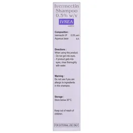 Ivrea Shampoo, 30 ml | Uses, Side Effects, Price | Apollo Pharmacy