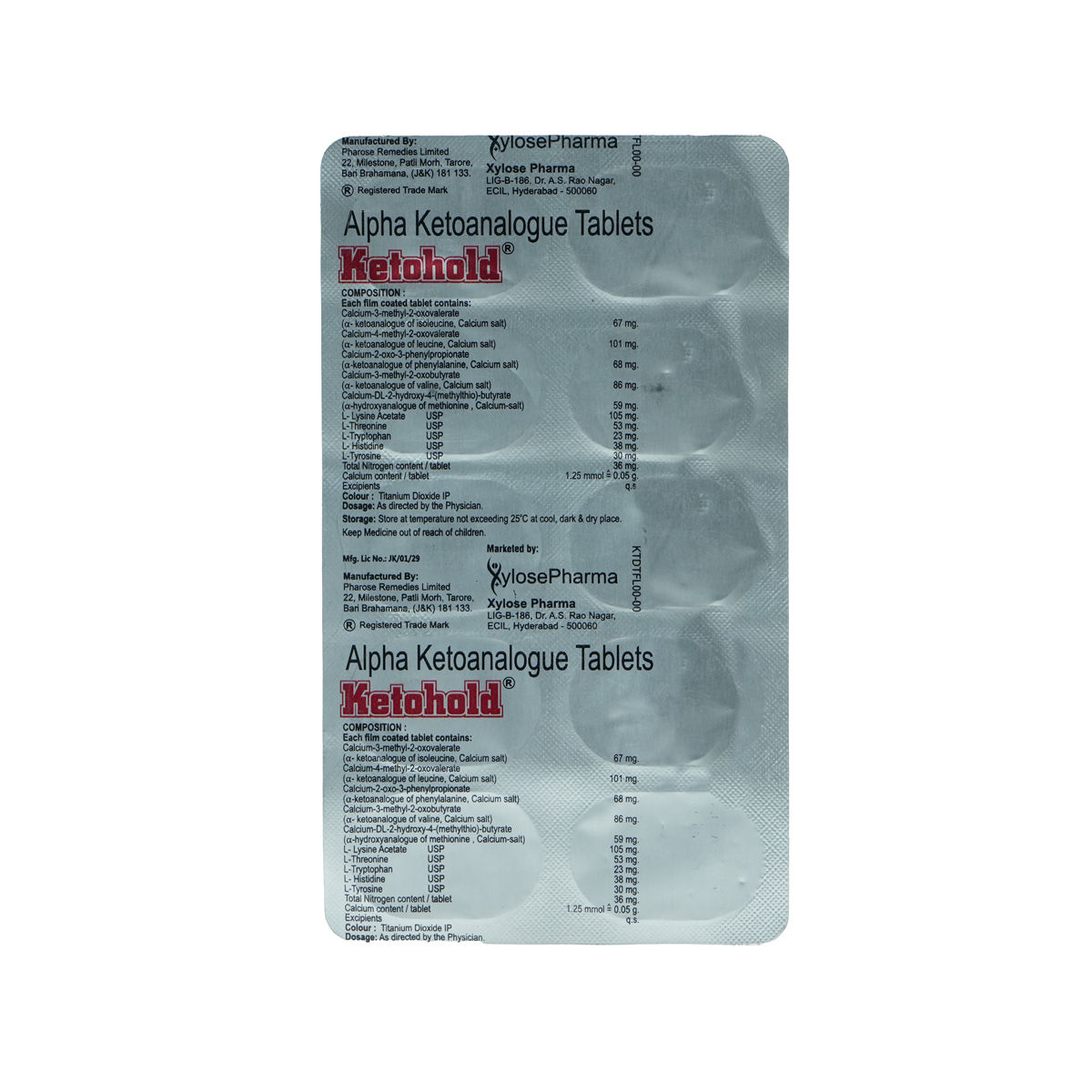 Ketohold Tablet 10's | Uses, Benefits, Price | Apollo Pharmacy