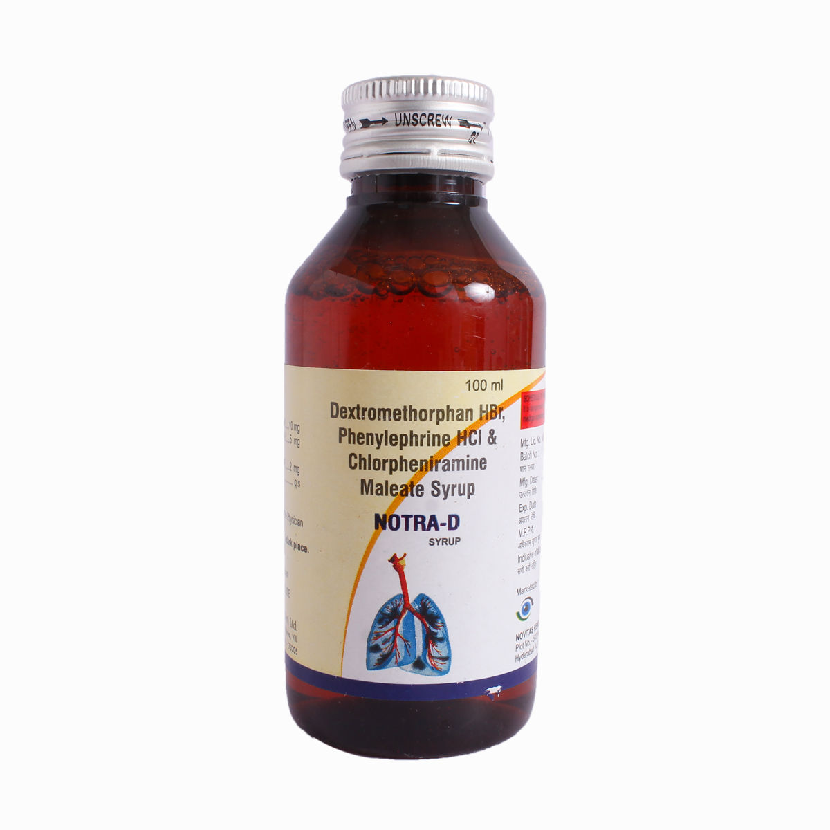 Notra-D Syrup | Uses, Side Effects, Price | Apollo Pharmacy
