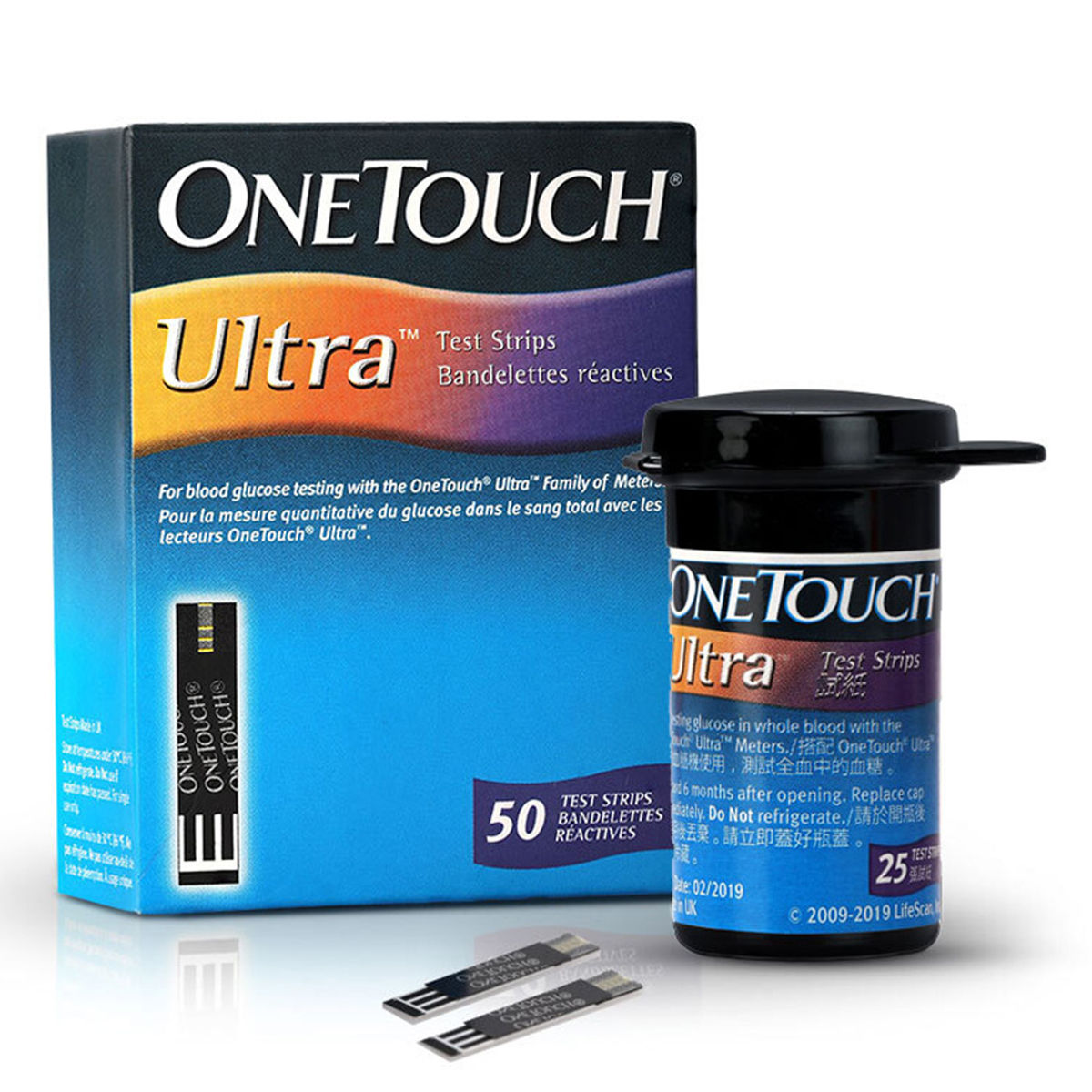 Buy One Touch Ultra Strips 50S - Apollo Pharmacy.