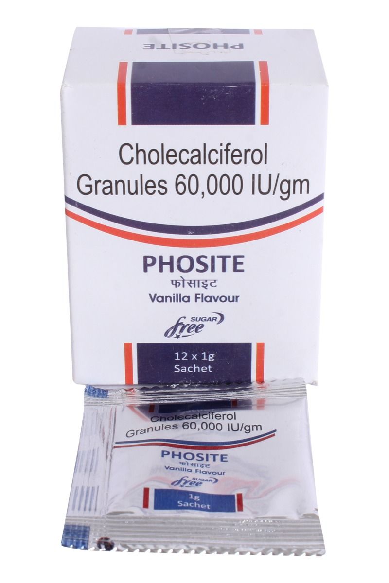 Phosite 60K Sachet 1 gm | Uses, Side Effects, Price | Apollo Pharmacy