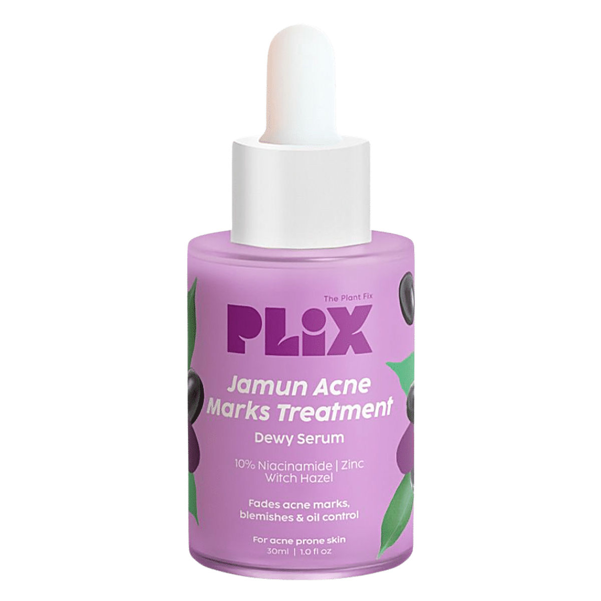 Buy Plix Jamun Acne Marks Treatment Dewy Serum 30 ml | 19 Minutes ...