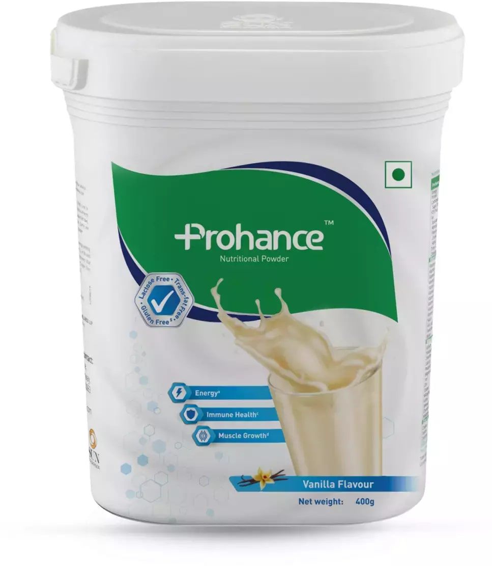 Buy PROHANCE VANILLA FLAV POWDER 400G at Apollo Pharmacy