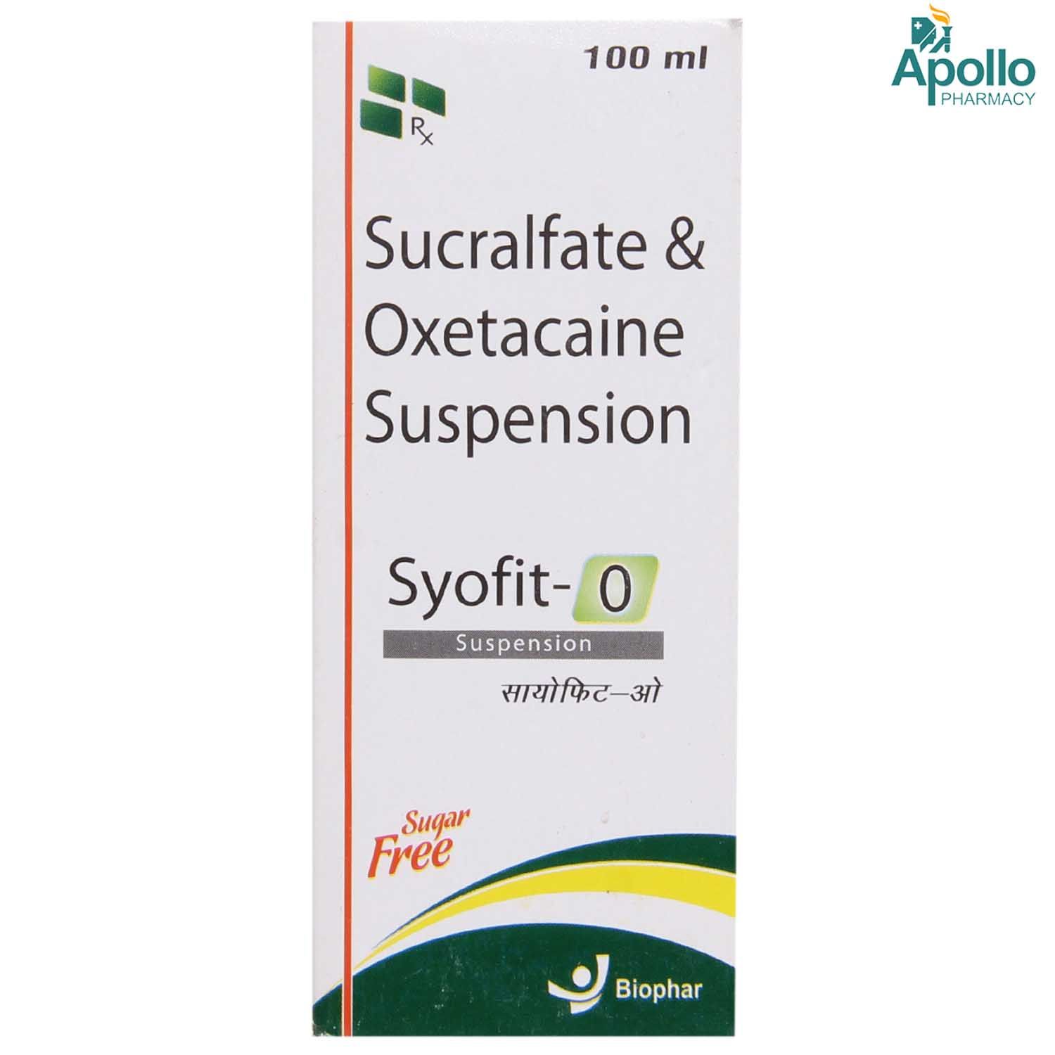 Syofit O Suspension | Uses, Side Effects, Price | Apollo Pharmacy