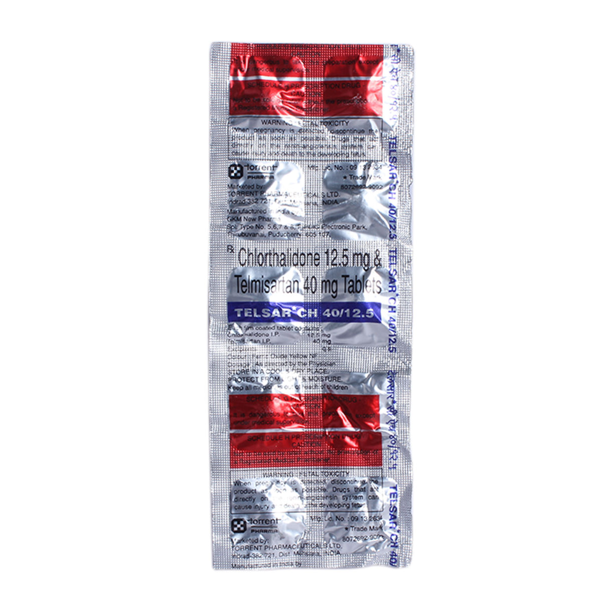 TELSAR CH 40/12.5MG TABLET | Uses, Side Effects, Price | Apollo Pharmacy