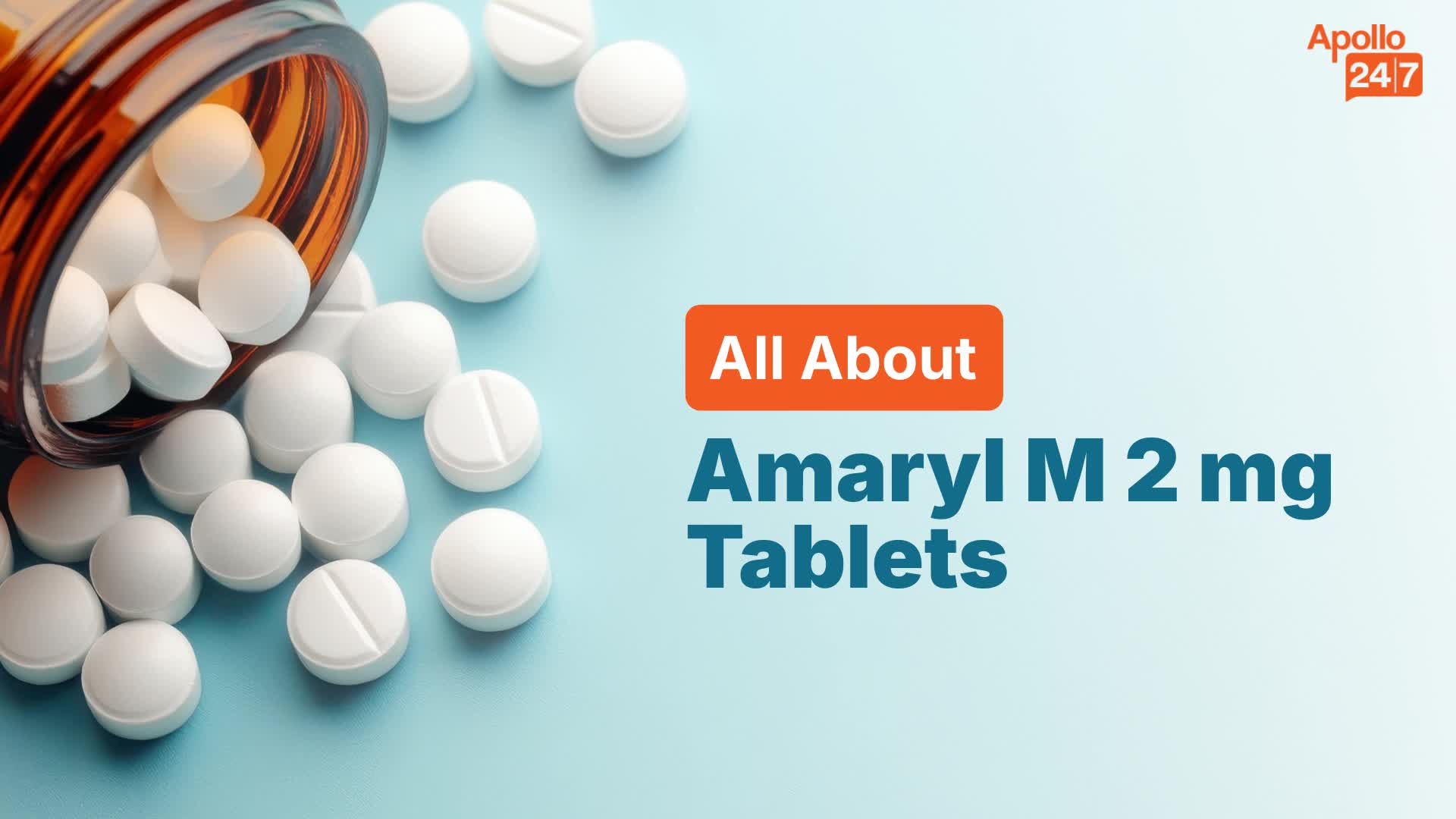 Amaryl M 2 mg Tablets | Uses, Side Effects, Price | Apollo Pharmacy