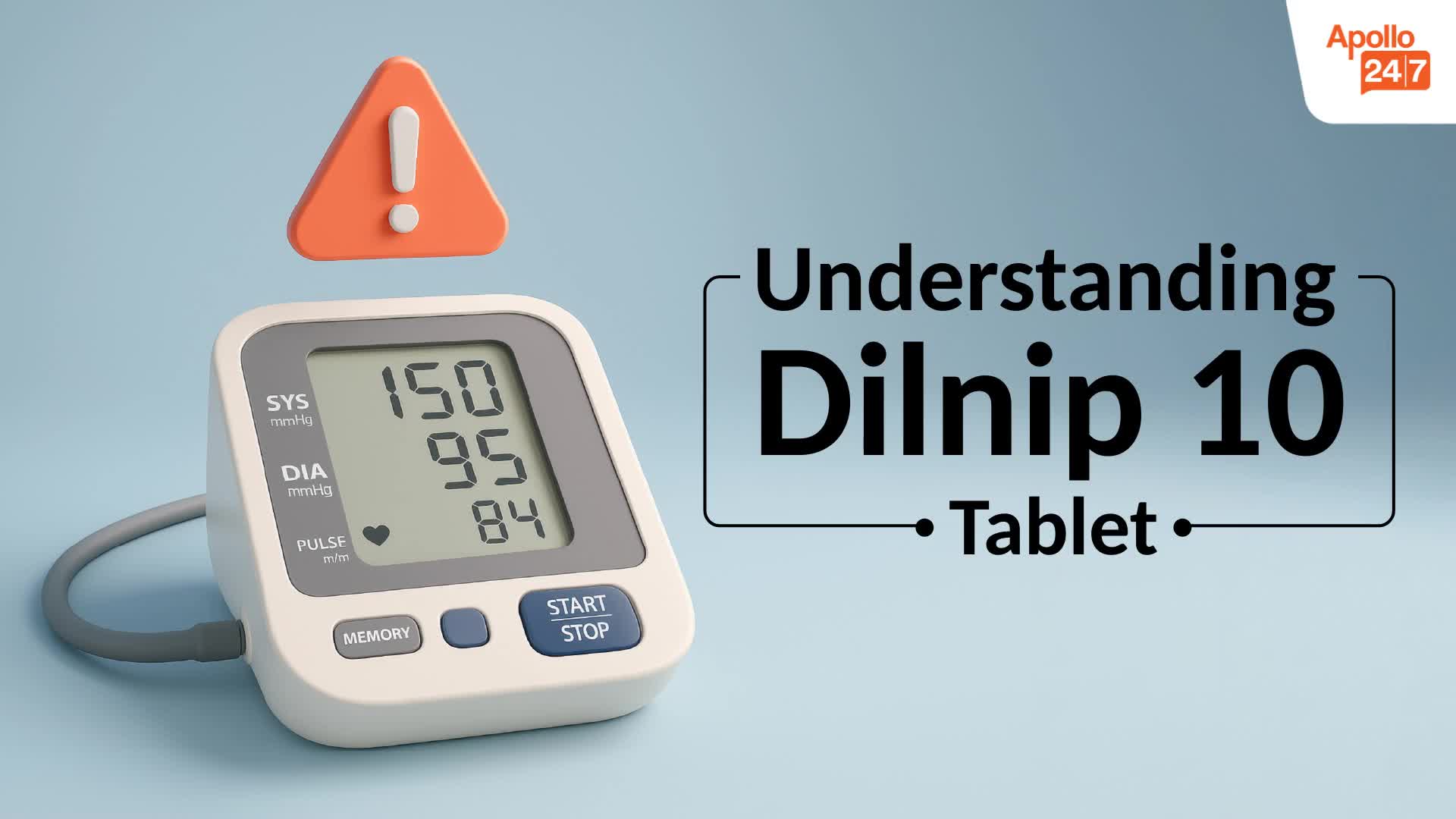 Dilnip 10 Tablet | Uses, Side Effects, Price | Apollo Pharmacy