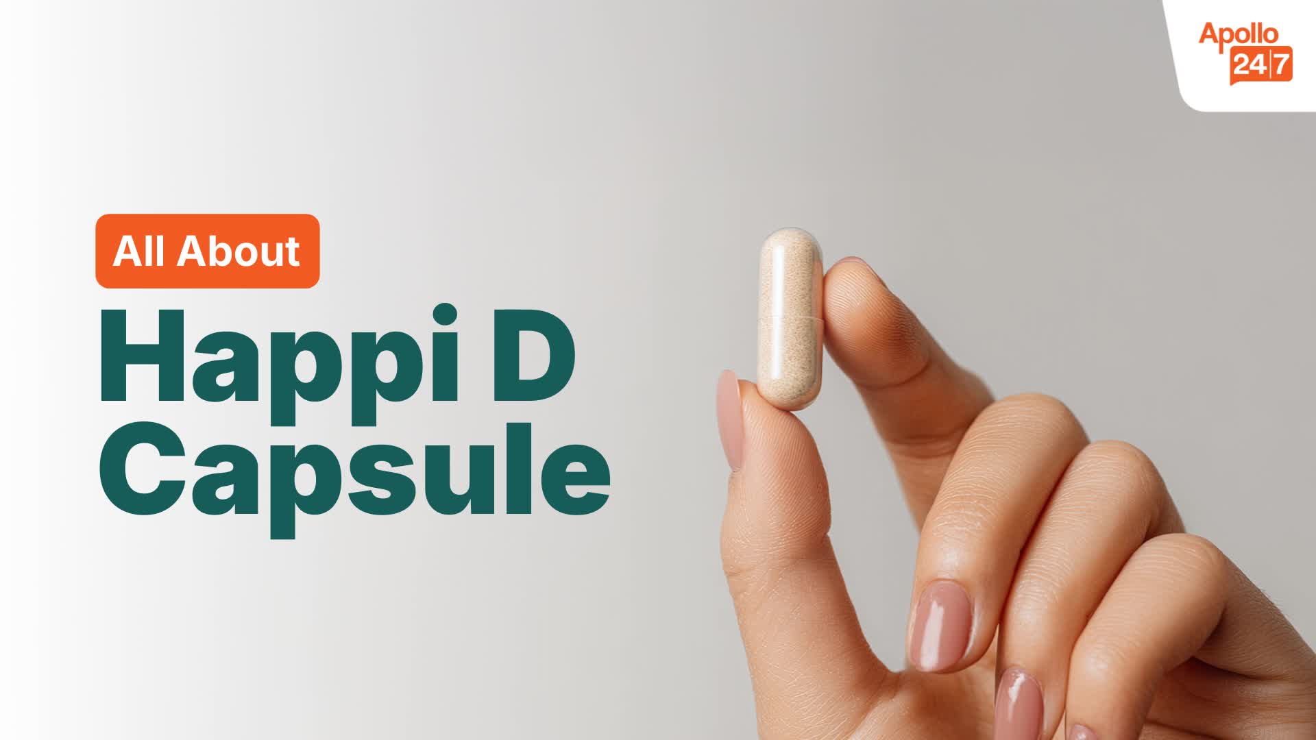 Happi D Capsule | Uses, Side Effects, Price | Apollo Pharmacy