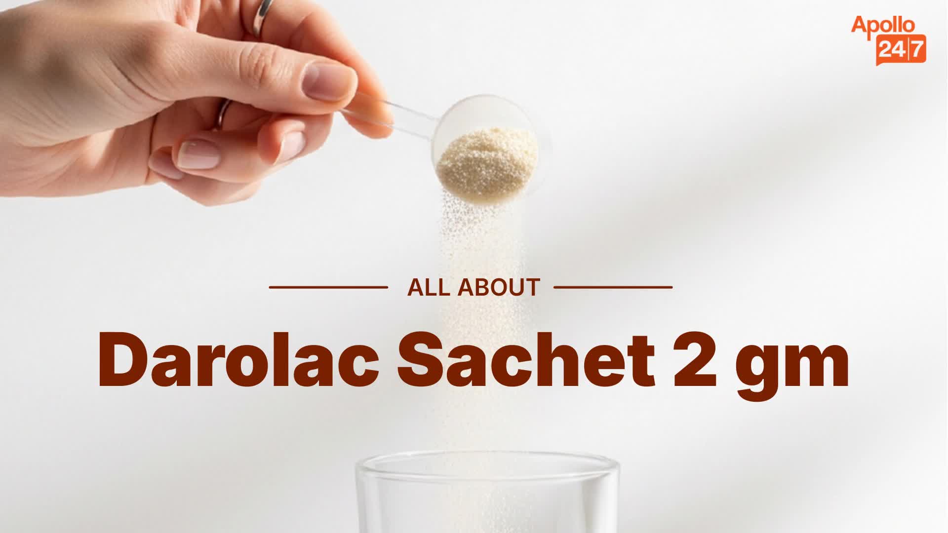 Darolac Sachet 2 gm | Uses, Side Effects, Price | Apollo Pharmacy