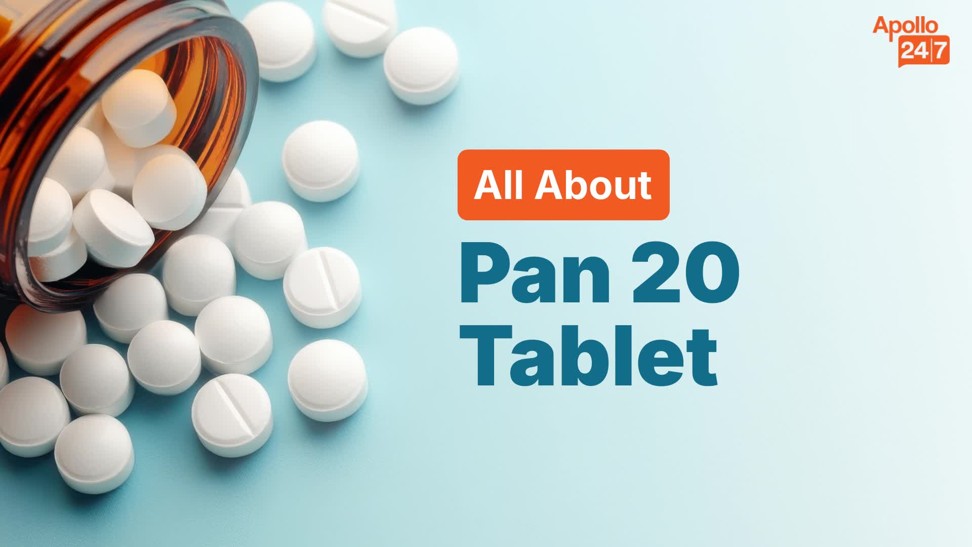 PAN 20 Tablet | Uses, Side Effects, Price | Apollo Pharmacy