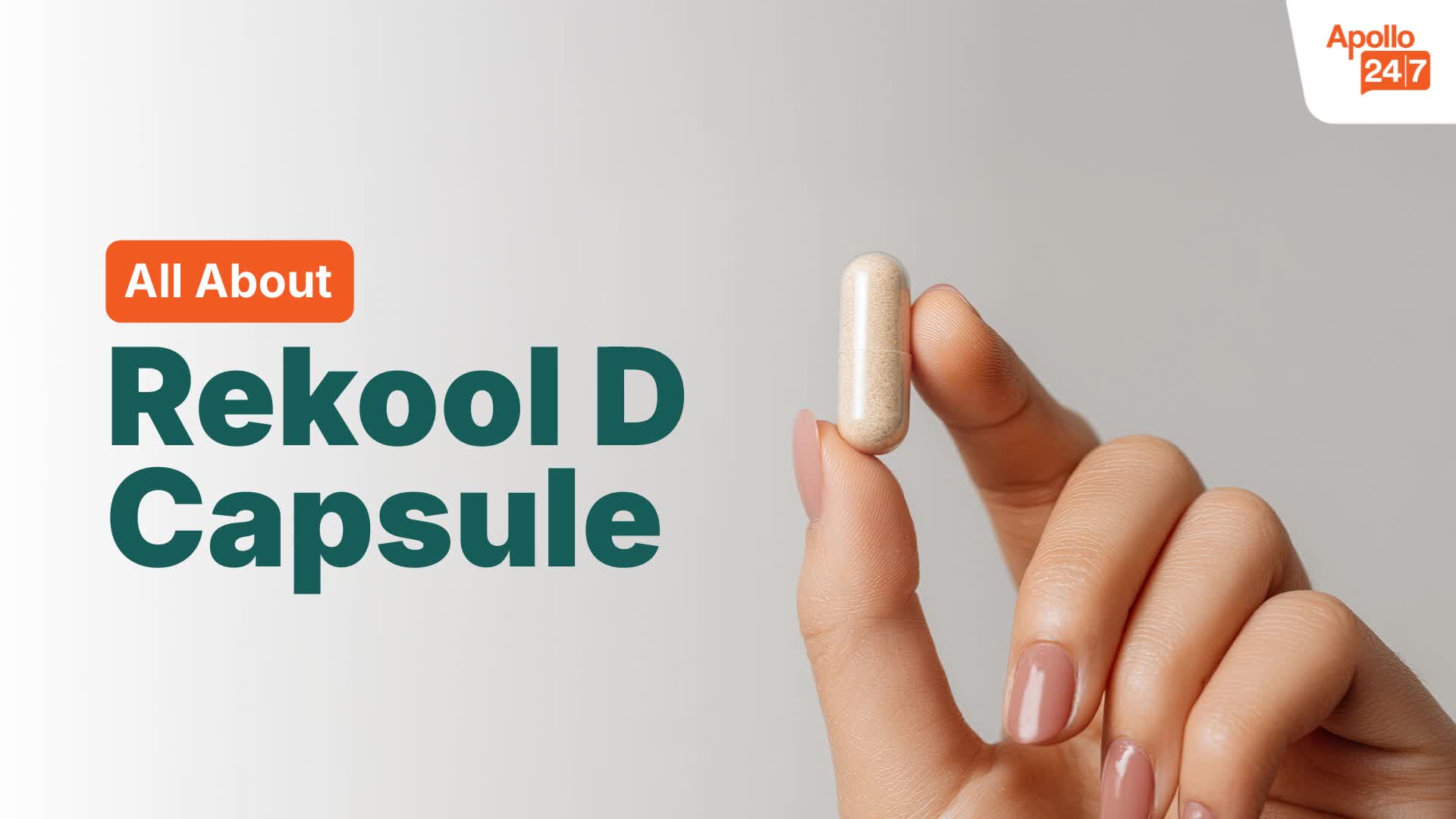 Rekool D Capsule | Uses, Side Effects, Price | Apollo Pharmacy