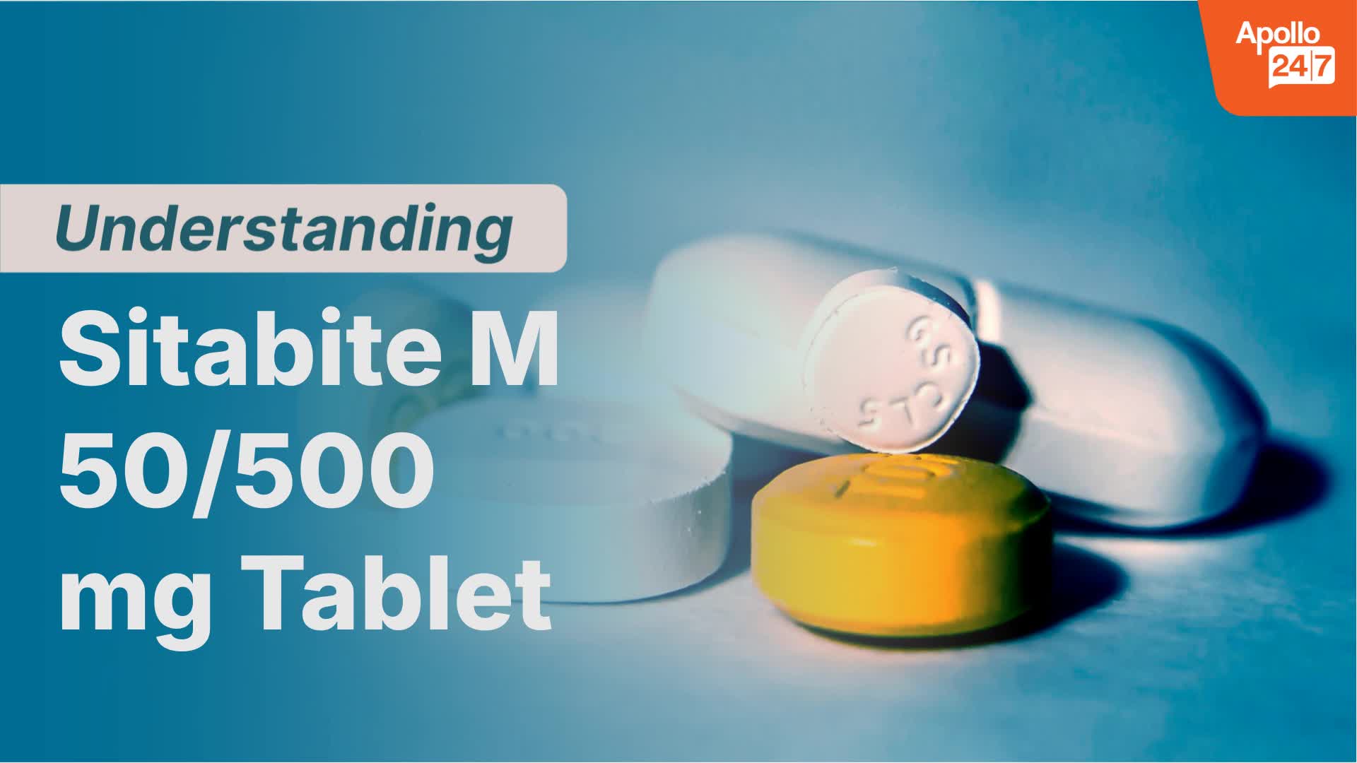 Sitabite M 50/500 mg Tablet | Uses, Side Effects, Price | Apollo Pharmacy