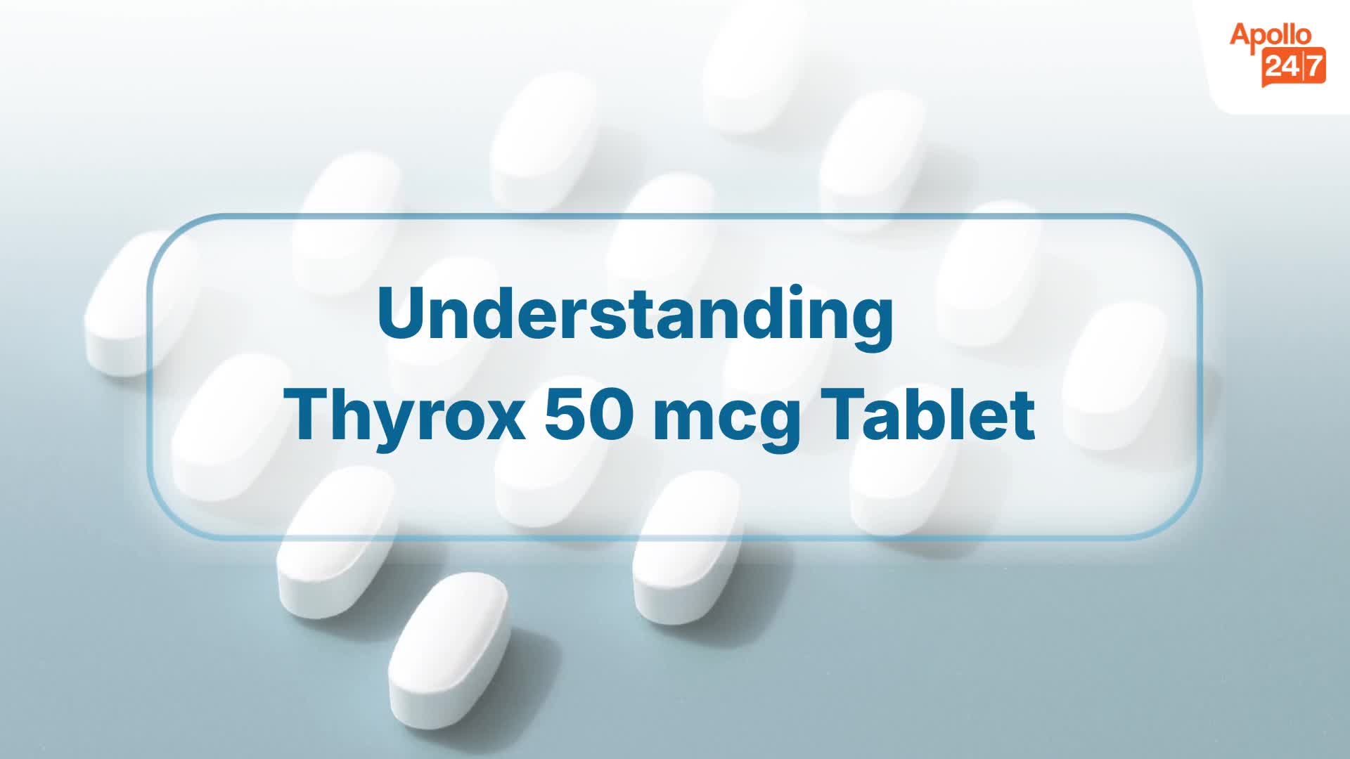 Thyrox 50 mcg Tablet | Uses, Side Effects, Price | Apollo Pharmacy