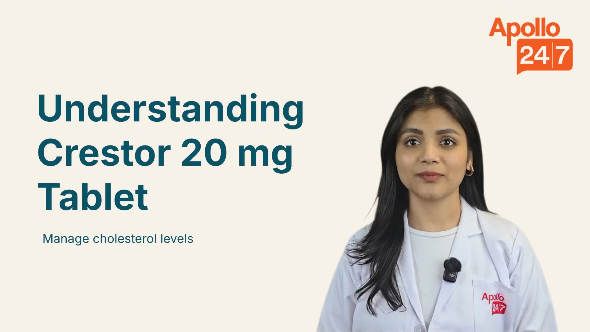 Crestor 20 mg Tablet | Uses, Side Effects, Price | Apollo Pharmacy