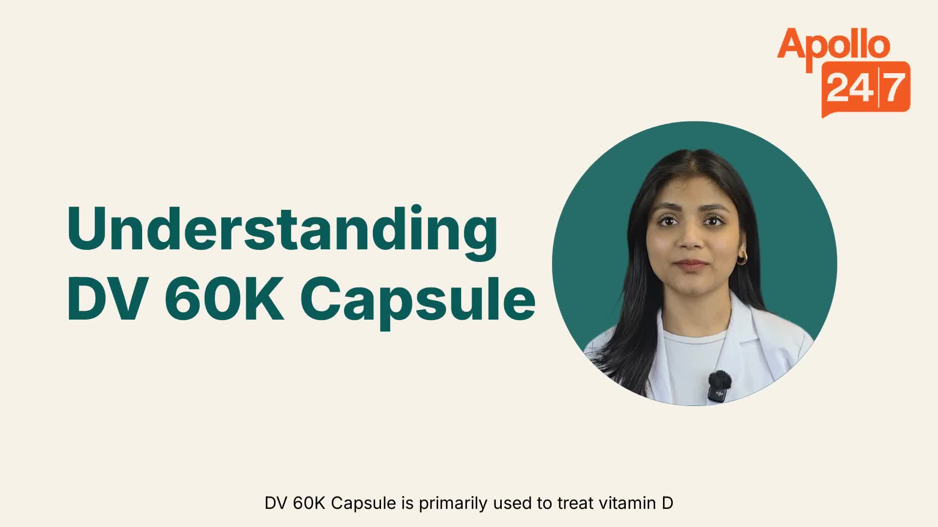 DV 60K Capsule | Uses, Side Effects, Price | Apollo Pharmacy